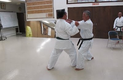 Double Hand Block for Kick | Northern California Koyasan Temple